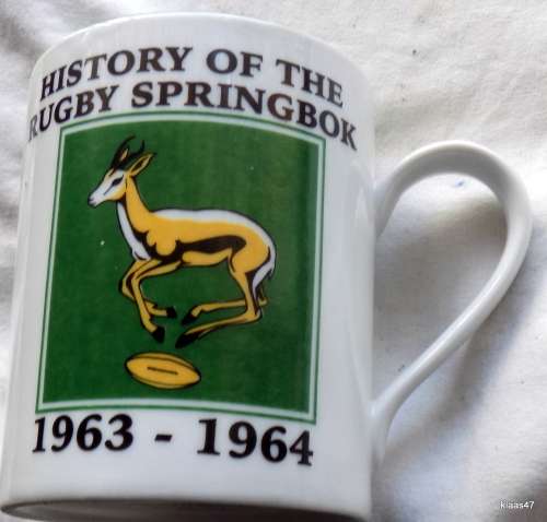 Sporting Memorabilia - History of the Rugby Springbok 1963-1964 Limited ...