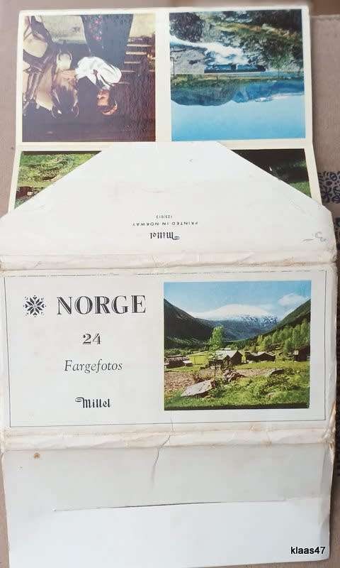 Other Antiques & Collectables - Vintage Norway - Souvenir Folder with ...