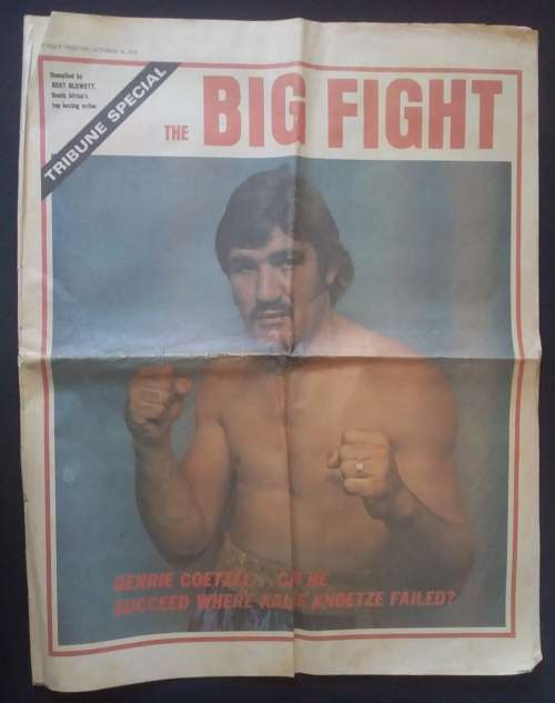 Sporting Memorabilia - Vintage-Collectable-1979-The Big Fight-Sunday ... Sporting Memorabilia - Vintage-Collectable-1979-The Big Fight-Sunday ...