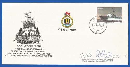 Republic of South Africa - RSA-S A Navy-1982-FDC-Cover No3-S.A.S ...