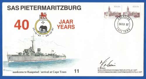 Republic of South Africa - RSA-SA Navy-1987-FDC-Cover No11-No 0405/5000 ...
