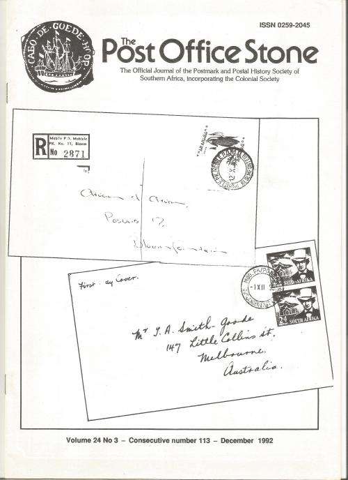 Catalogues, Books & Magazines - The Post Office Stone Magazine-December ...