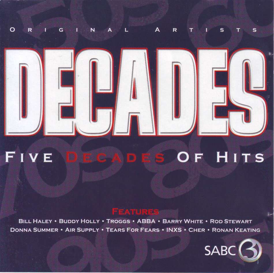 Pop - DECADES 5 DECADES OF HITS - Compilation (double CD) DGCD 043 ...
