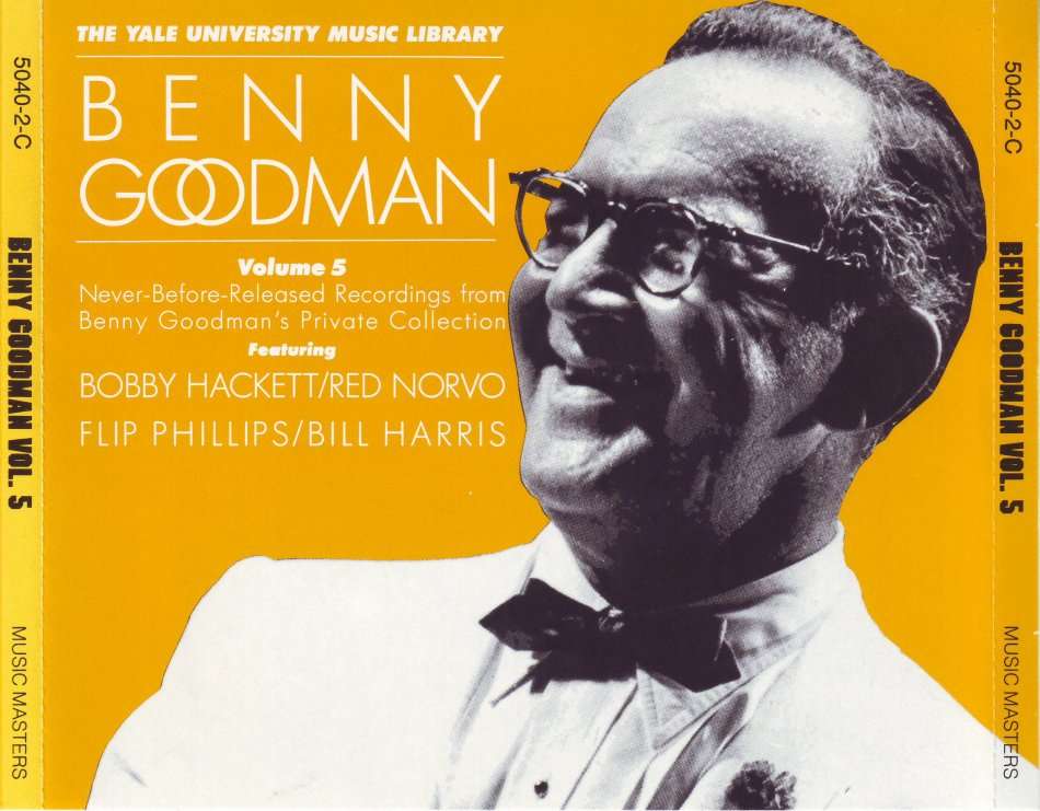 Jazz - BENNY GOODMAN - Benny Goodman Yale Archives Vol.5 (double CD) NM ...