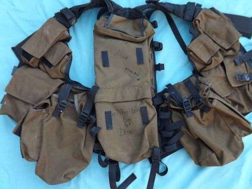 Kit - WEBBING: M83 Battle Vest -- SADF was sold for R450.00 on 4 Oct at ...