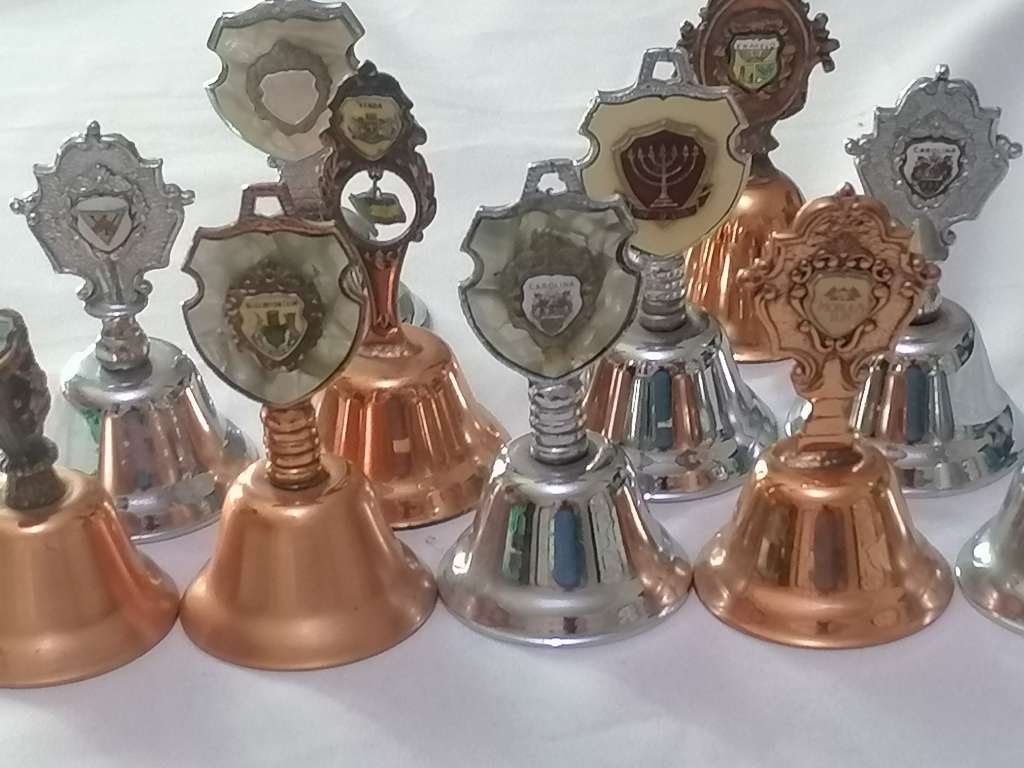 Other Antiques & Collectables - A LOT OF 11x STUNNING COLLECTION BELLS ...