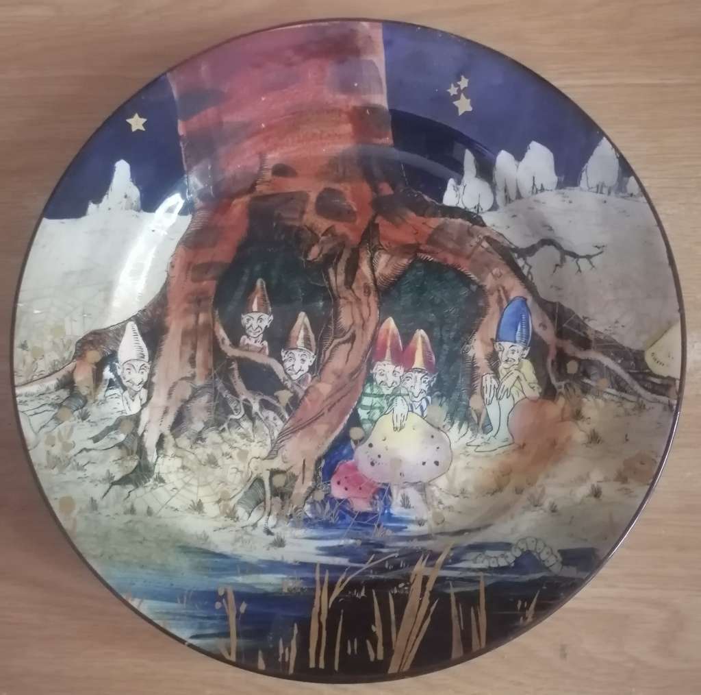 English Porcelain - ROYAL DOULTON - PORCELAIN - COLLECTION ELF PLATE ...