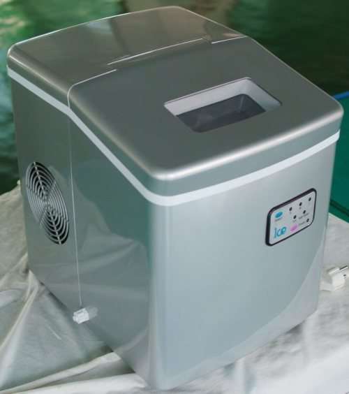 Ice Machines - Jost Ice Maker, Silver Finish, 3 Different Size Ice Cube ...