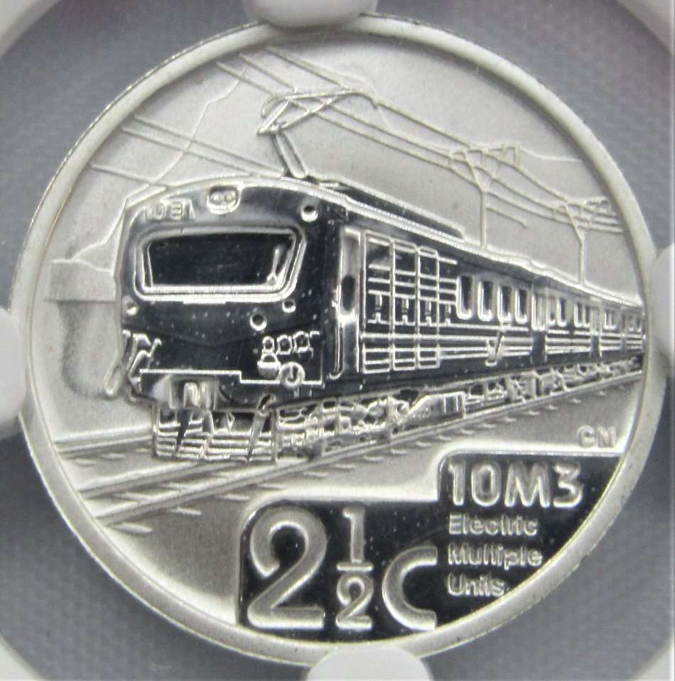 Two and a Half Cent - 2014 Silver 2.5 Cents TRAINS OF SOUTH AFRICA ...