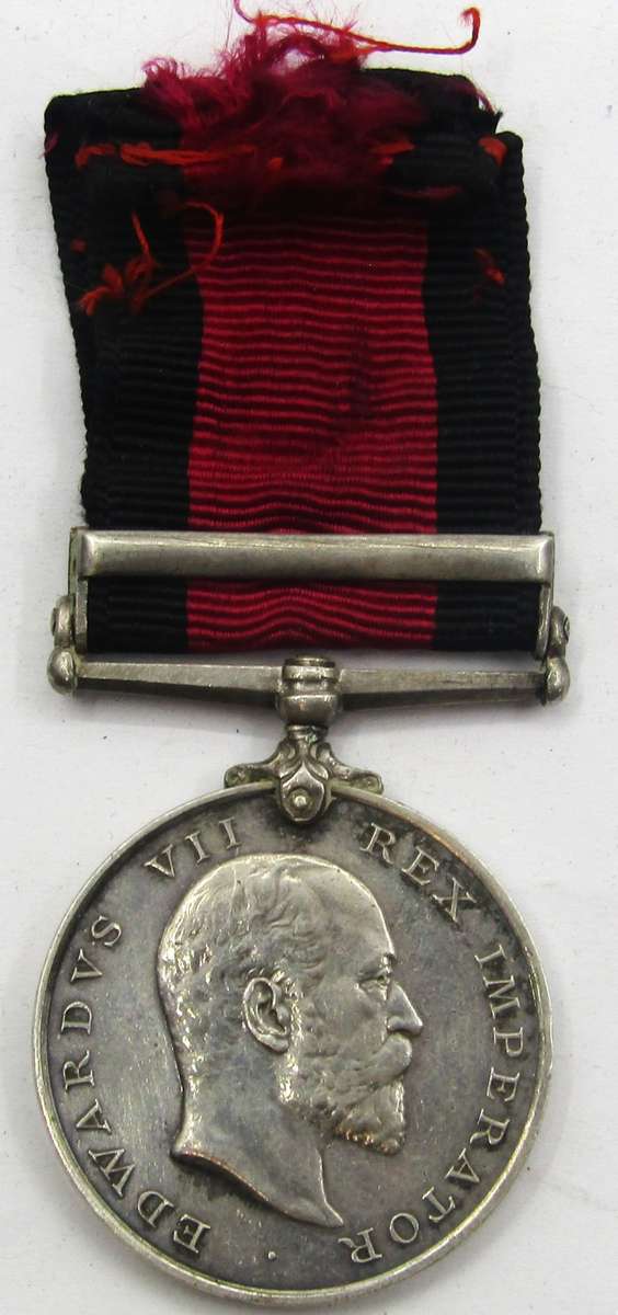 Boer War - Natal Rebellion Medal with 1906 Clasp to SGT. H.B Wallace ...
