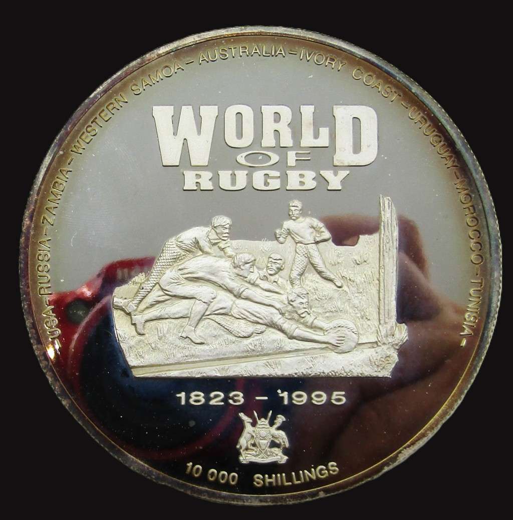 Gold & Bullion Coins - World Of Rugby 1823-1945 10000 Shillings 312 ...