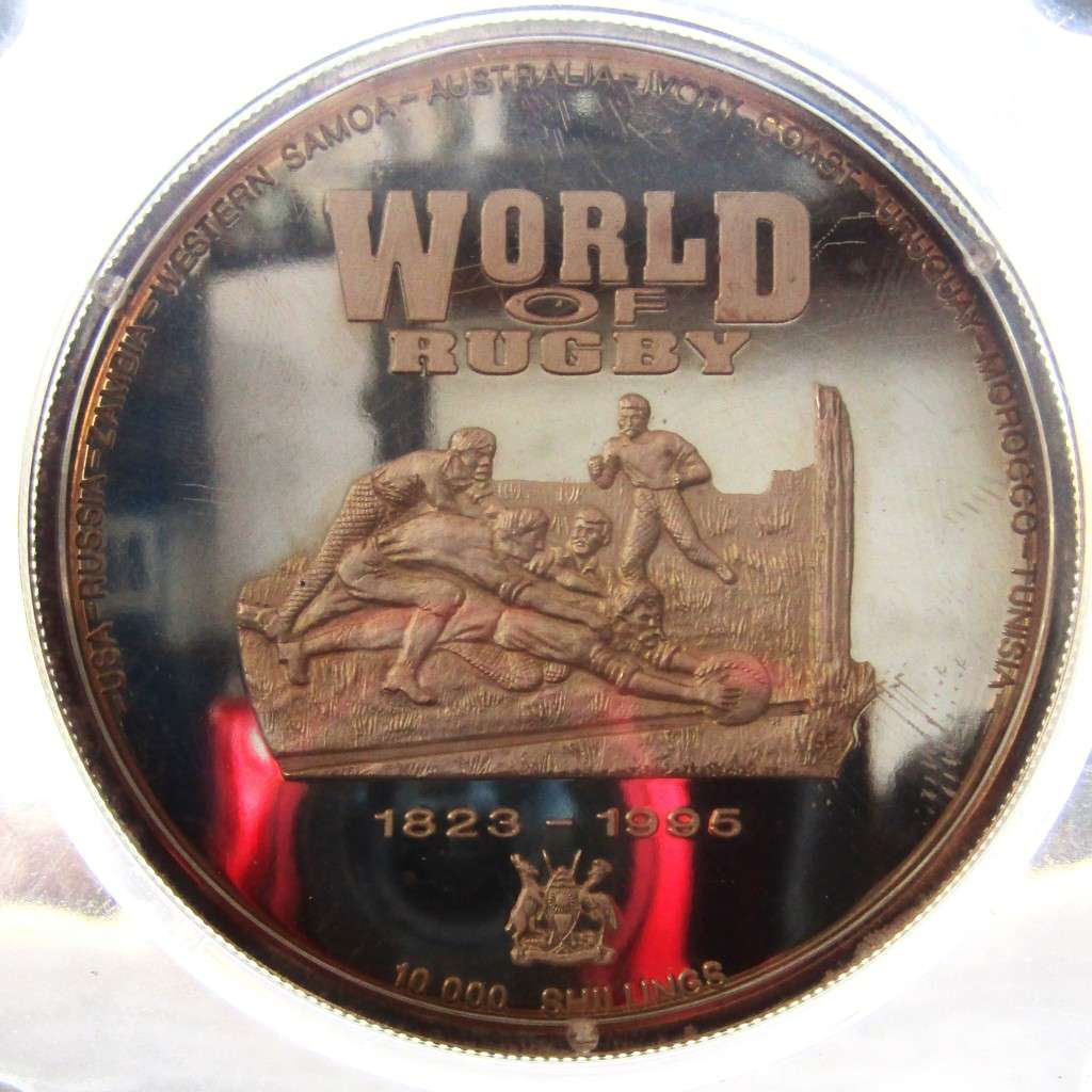 Gold & Bullion Coins - World Of Rugby 1823-1945 10000 Shillings 312 ...