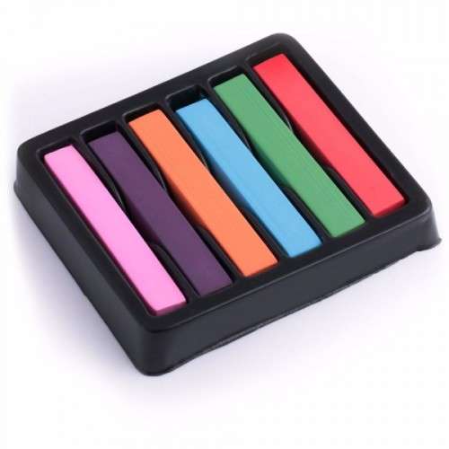 Hair Colourants & Dyes - Temporary Hair Chalk - 6 Pack for sale in ...
