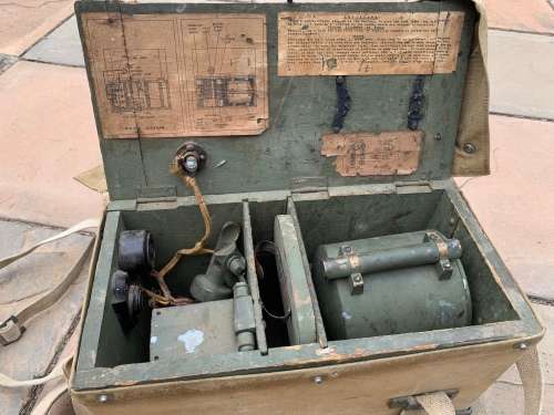 Other Clothing & Equipment - Morse Code light in box - WW2 was listed ...