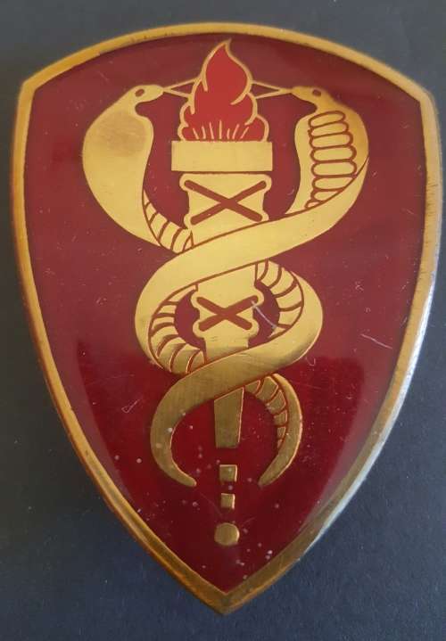 South African Army - SADF Metal Flash Medic was sold for 75.00 on 9 Jun ...