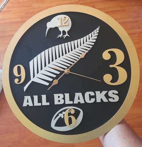 Sporting Memorabilia - ALL BLACKS Rugby Clock was listed for R450.00 on ...
