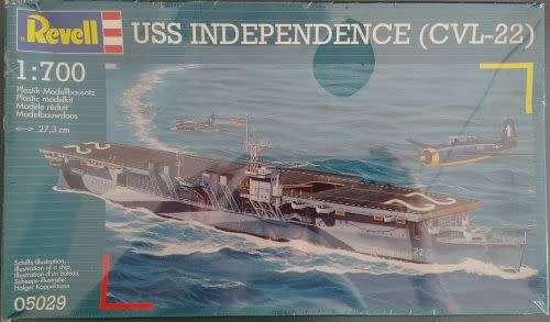 Ships & Boats - USS Independence CVL-22 1/700 Scale (REV05029) was ...