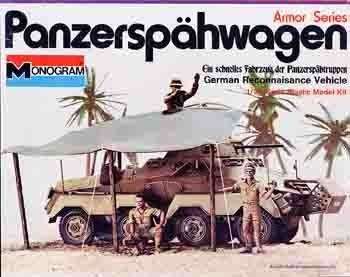 Land - Panzerspahwagen German Reconnaisance Vehicle Model Kit Monogram ...