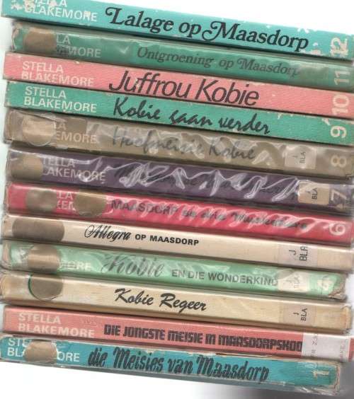 Afrikaans - VOLLEDIGE STEL VAN 12 MAASDORP REEKS BOEKE - STELLA ...