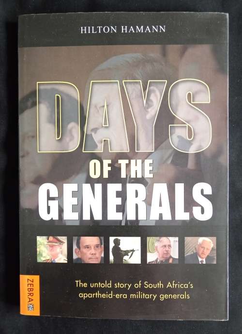 History & Politics - Days of Generals by Hilton Hamann for sale in Cape ...