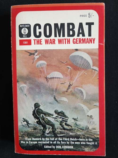 Books - Combat The War with Germany - Edited by Don Congdon was listed ...