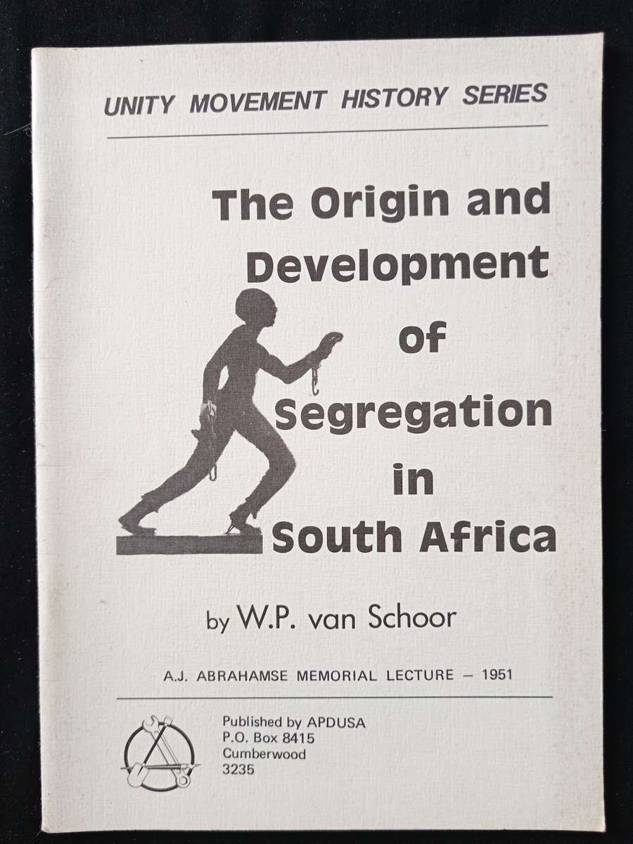 History & Politics - The Origin & Development of Segregation in South ...
