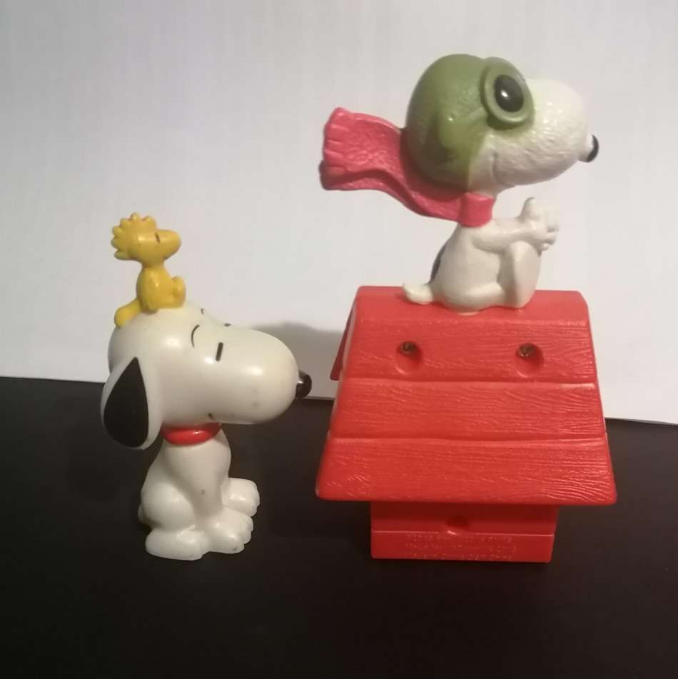 Other Collectable Toys - TWO SNOOPY FIGURES was sold for R95.00 on 24 ...
