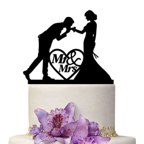 Cake Toppers - LASER CUT BLANK WOODEN BLANK SILHOUETTE CAKE TOPPER ...