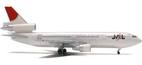 Models - Douglas DC-10-40 JAL Japan Air Lines - 1/500 Scale (HW500272)(TAS017748)(Herpa Wings ...