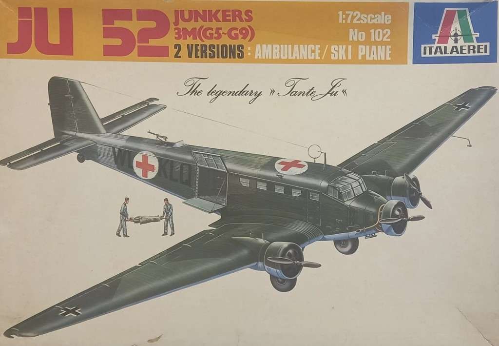 Aircraft & Spacecraft - Junkers Ju.52/3m (G5-G9) - 1/72 Scale (IT102A ...