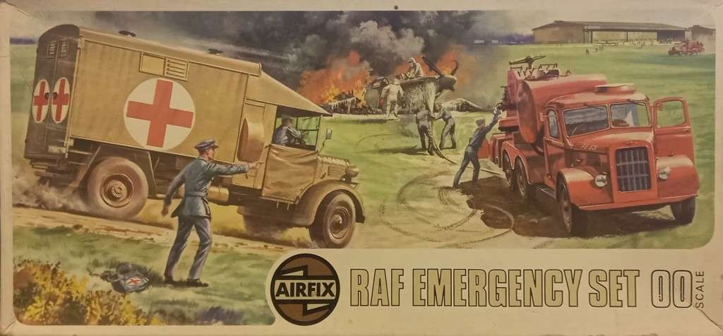 Aircraft & Spacecraft - RAF Emergency Set - 00 Scale (A204V)(Airfix ...