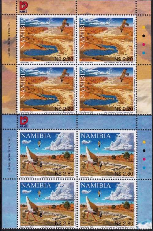 Namibia - NAMIBIA 2002: EPHEMERAL RIVERS OF NAMIBIA FULL SET OF CONTROL ...