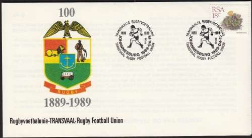 Republic of South Africa - RSA COM. COVER 1989: CENTENARY OF TRANSVAAL ...