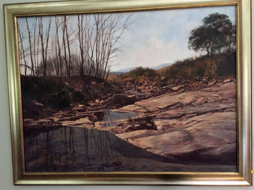 Paintings - Paddy Starling's A scene from Carnarvon Estate was listed ...