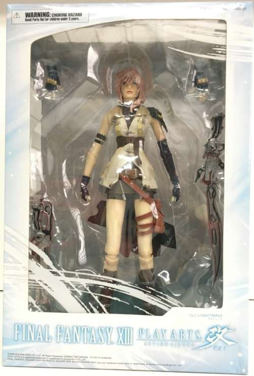 Collectables - Final Fantasy XIII Play Arts Kai Lightning Action Figure ...