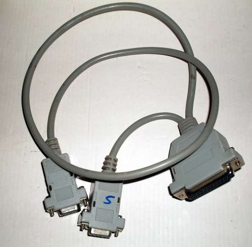 Vintage - Serial 9-Pin and 25-Pin Female Terminal Cable was sold for ...