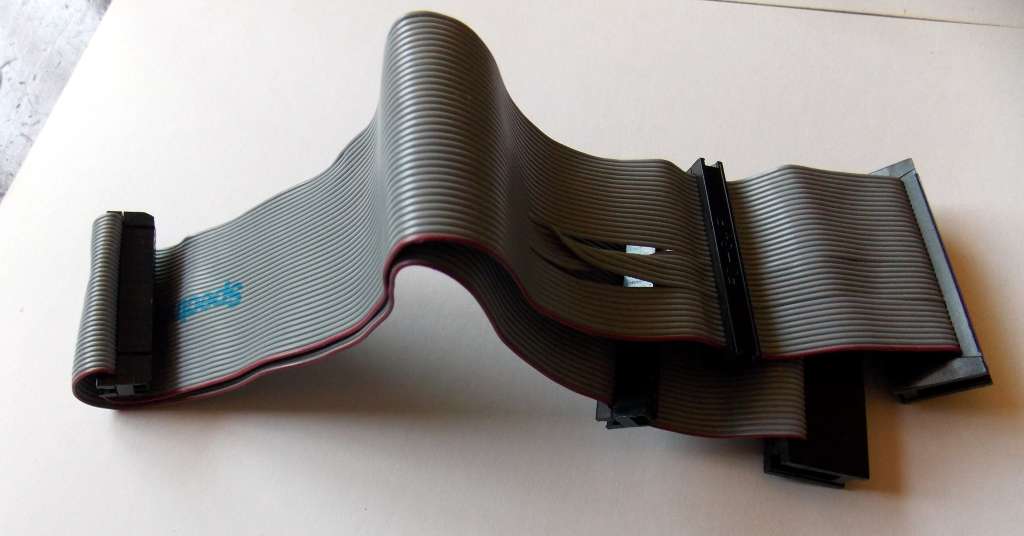 Vintage - Spectra 2x 3.5 Inch and 2x 5.25 inch Floppy Cable 50cm for ...