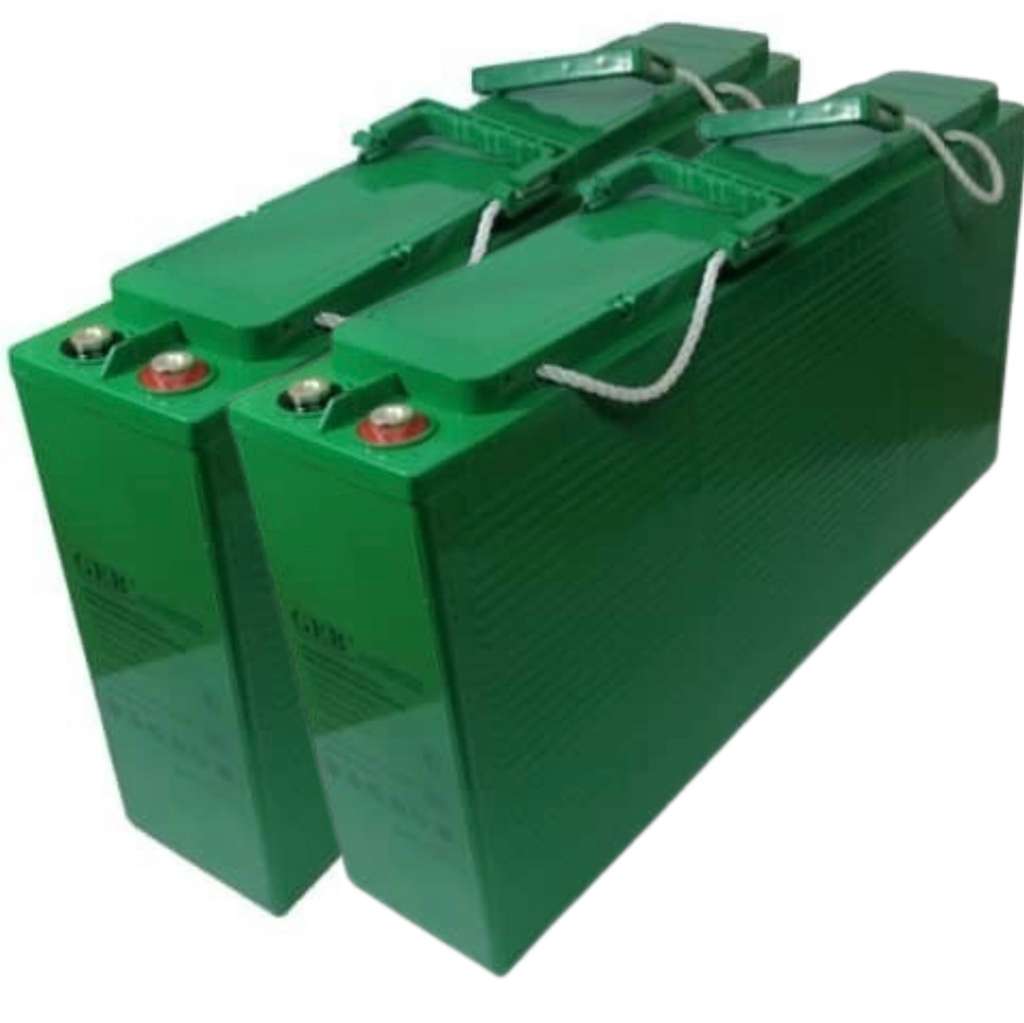 Rechargeable Batteries - 2 x Deep Cycle 12V 200AH Gel Slimline Battery ...