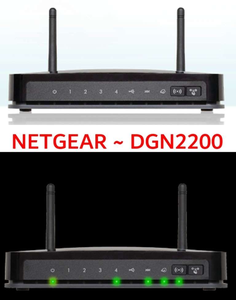 Wireless Routers - NETGEAR N300 WIRELESS ADSL2+ MODEM ROUTER [DGB2200 ...
