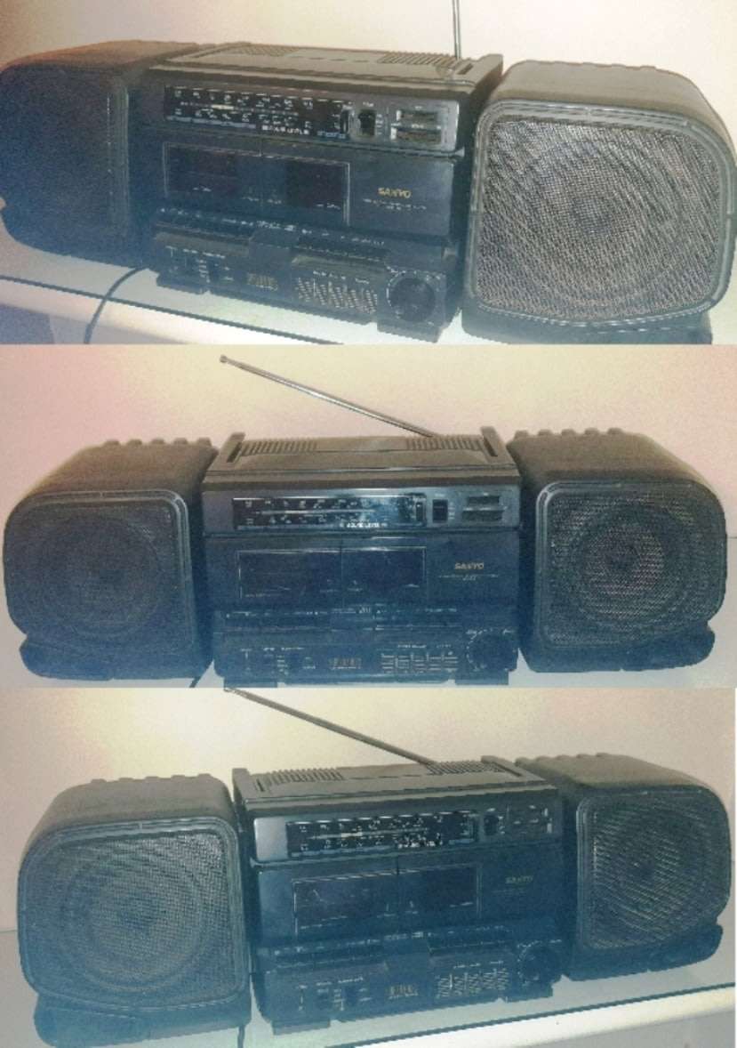 Other Home Audio - SANYO PORTABLE MINI COMPONENT SYSTEM MODEL: M901SR ...