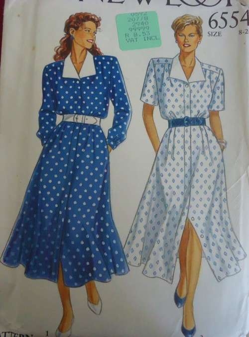 Other Sewing Accessories - NEW LOOK PATTERNS 6554 SMART DRESS SEVEN ...
