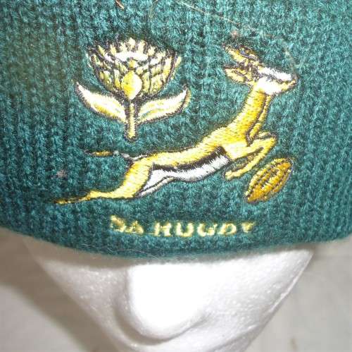 Supporters Gear & Collectibles - SPRINGBOK BEANIE GREEN and GOLD ...