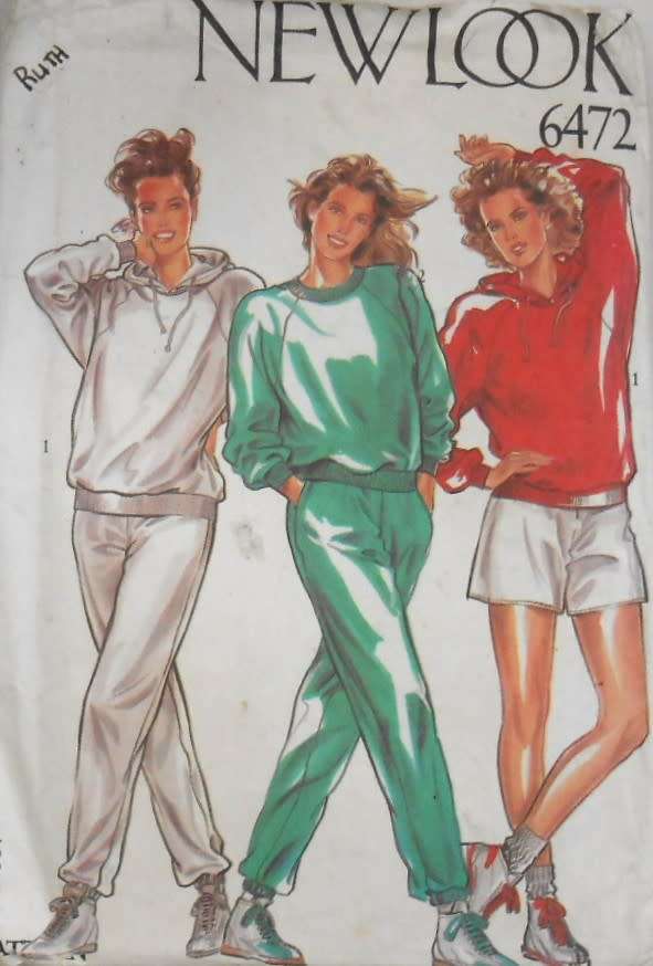 Patterns - NEW LOOK PATTERNS 6472 TRACKSUIT-HOODIE-TOP-PANTS-SHORTS ...