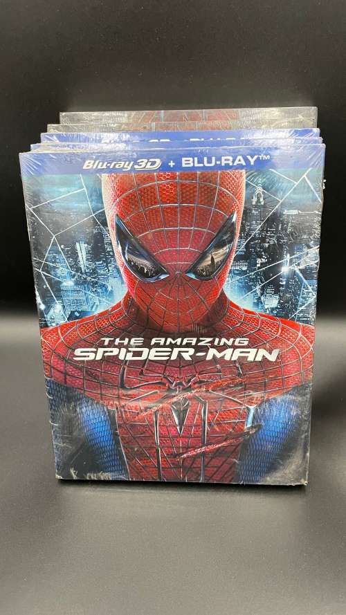 Movies - The Amazing Spider Man(Blue-ray 3D + Blu-ray Tm)Pack of 5. was ...