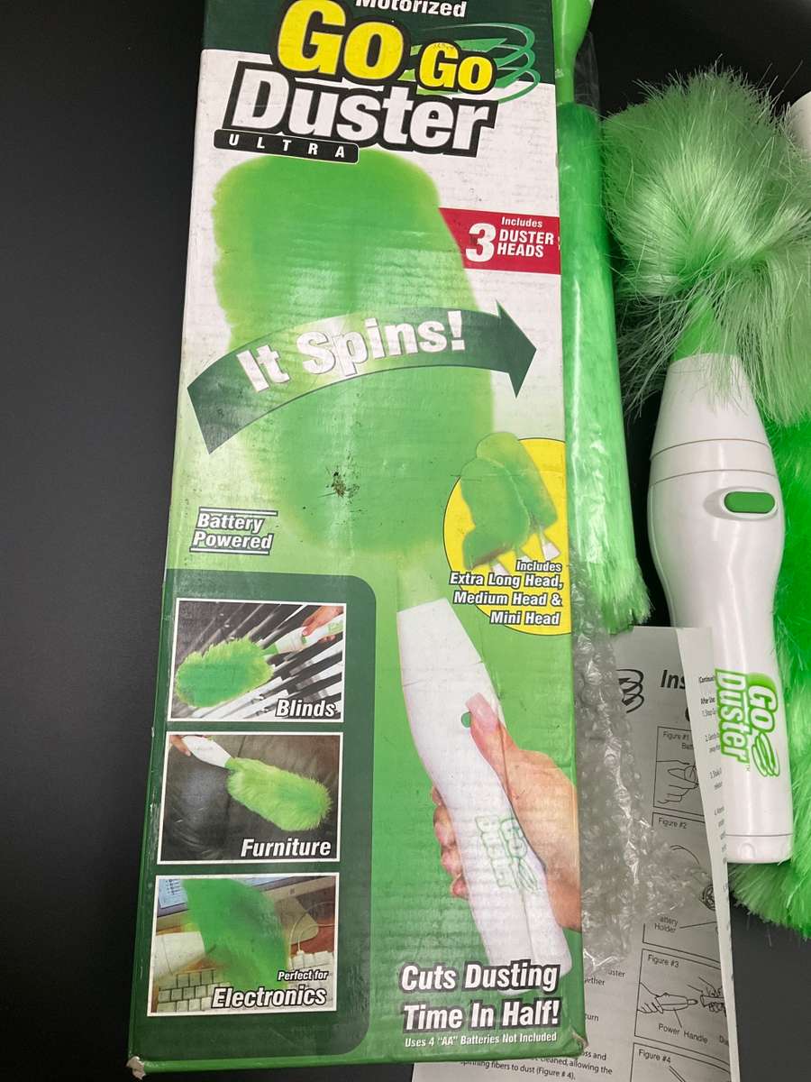 Other Home & Living - Go Duster Dust Multi Function Motorized Spins ...