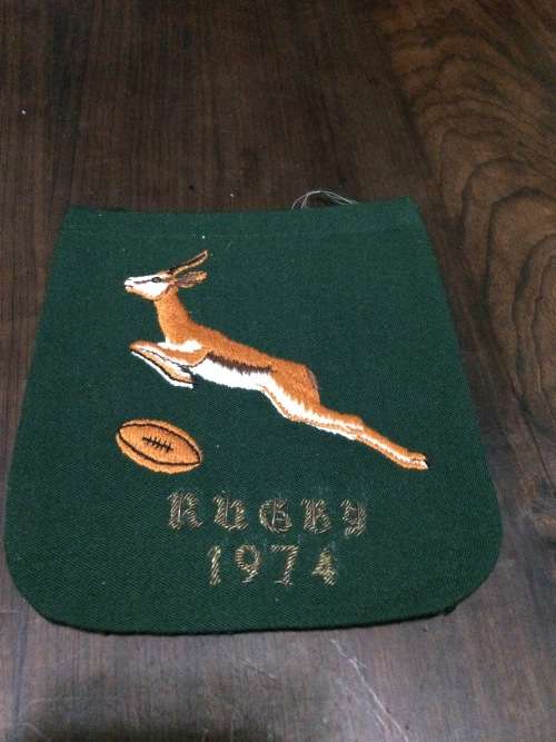 Sporting Memorabilia - Springbok badge 1974 was sold for R2,510.00 on ...