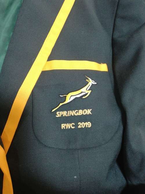 Sporting Memorabilia - Springbok RWC 2019 Blazer for sale in Port ...