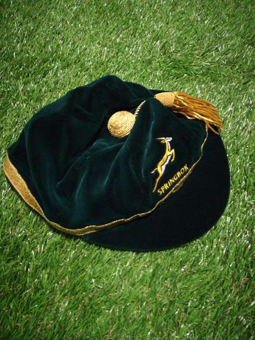 Sporting Memorabilia - Springbok Honory Cap was sold for R1,630.00 on ...