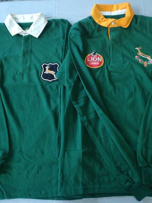 Sporting Memorabilia - Springbok 1906/1992 Replica set Limited Edition ...