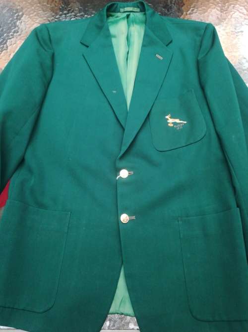Sporting Memorabilia - Springbok Blazer Flappie Lochner was sold for R2 ...